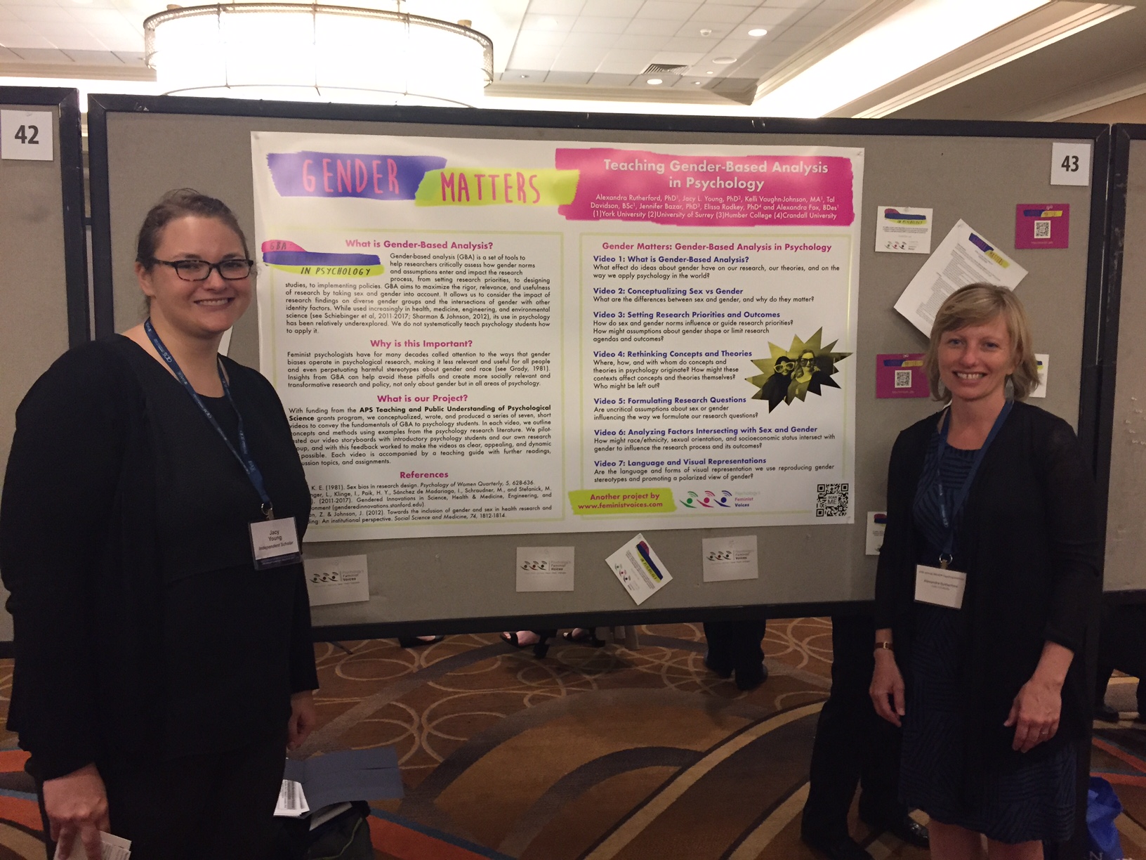 APS poster presentation – Alexandra Rutherford PhD